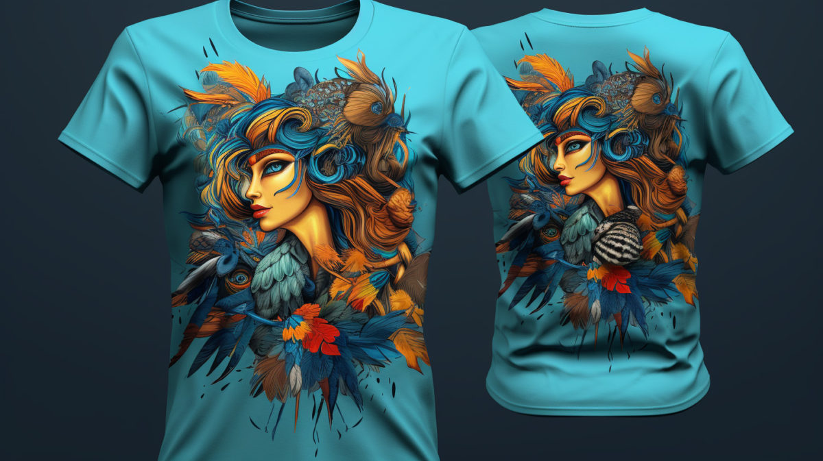 T-Shirt Mock Design // Art | Sofria.Inc