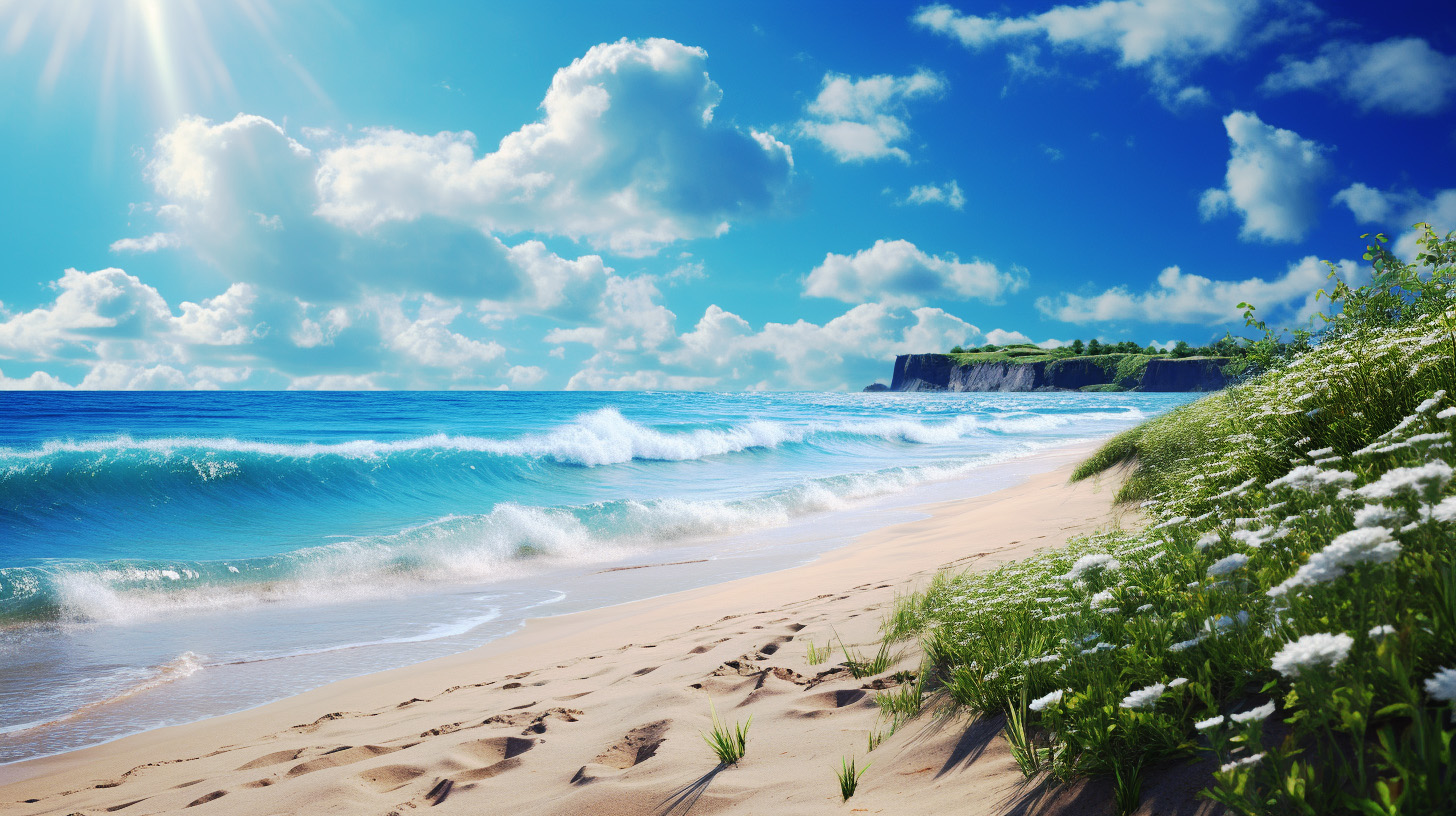 Real 3D sandy beach | Sofria.Inc