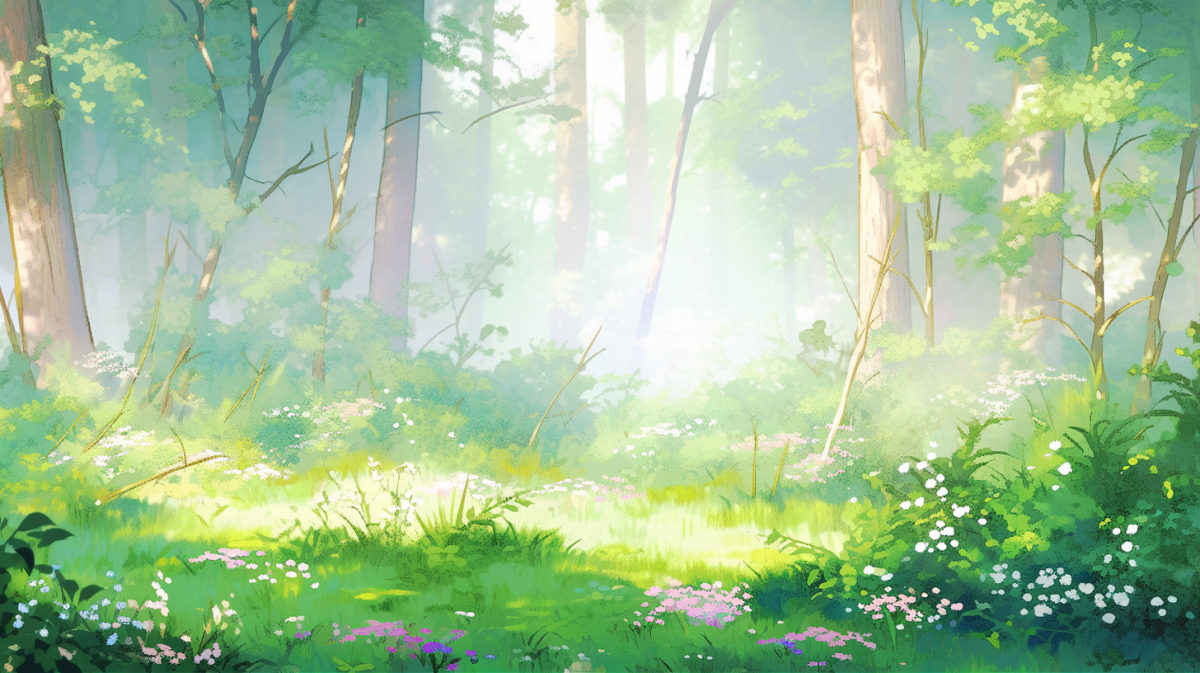Forest illustration | Sofria.Inc